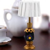 WORGEOUS Tiny House Lamp Miniature Table Lamp Toy Doll House Pretend ...