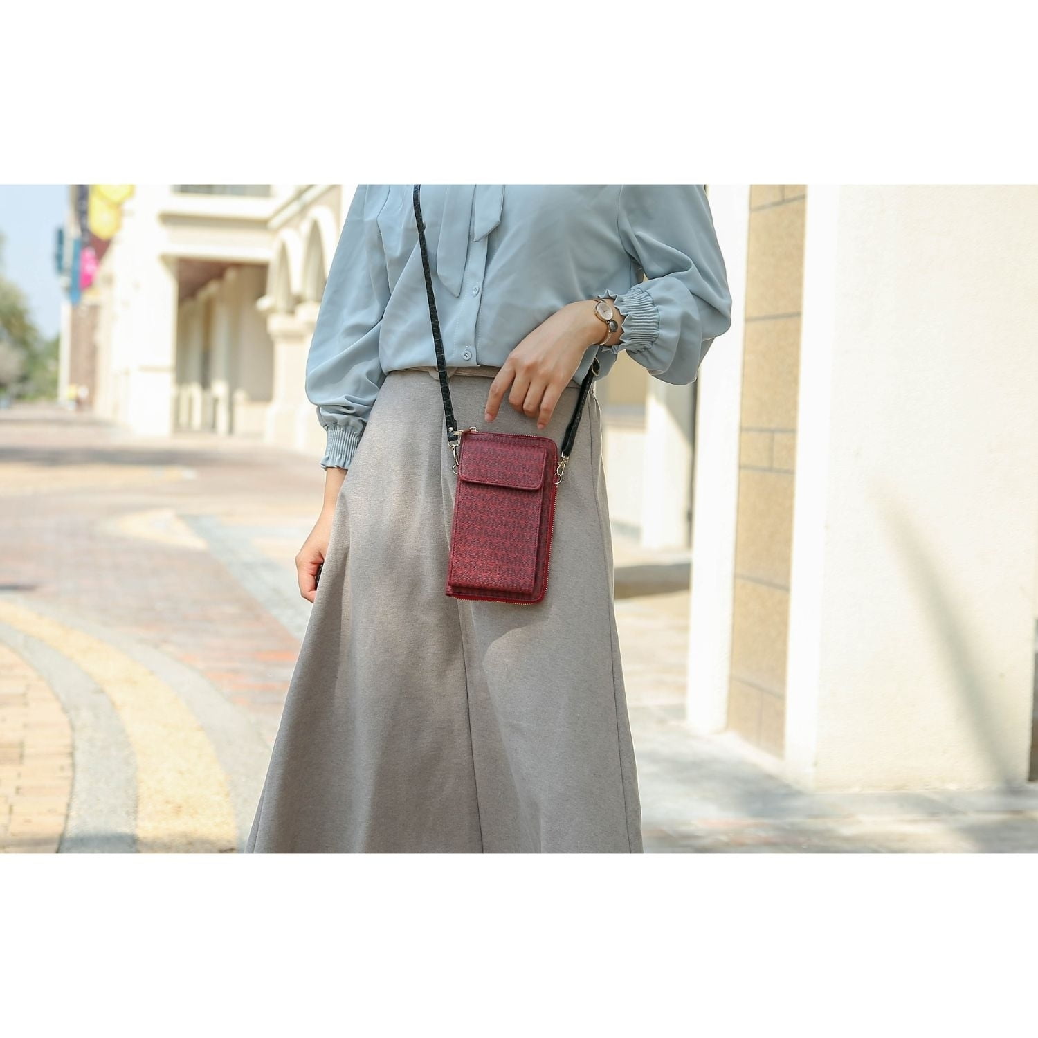 MKF Collection Mala Phone Wallet Crossbody Handbag by Mia K. - Walmart.com