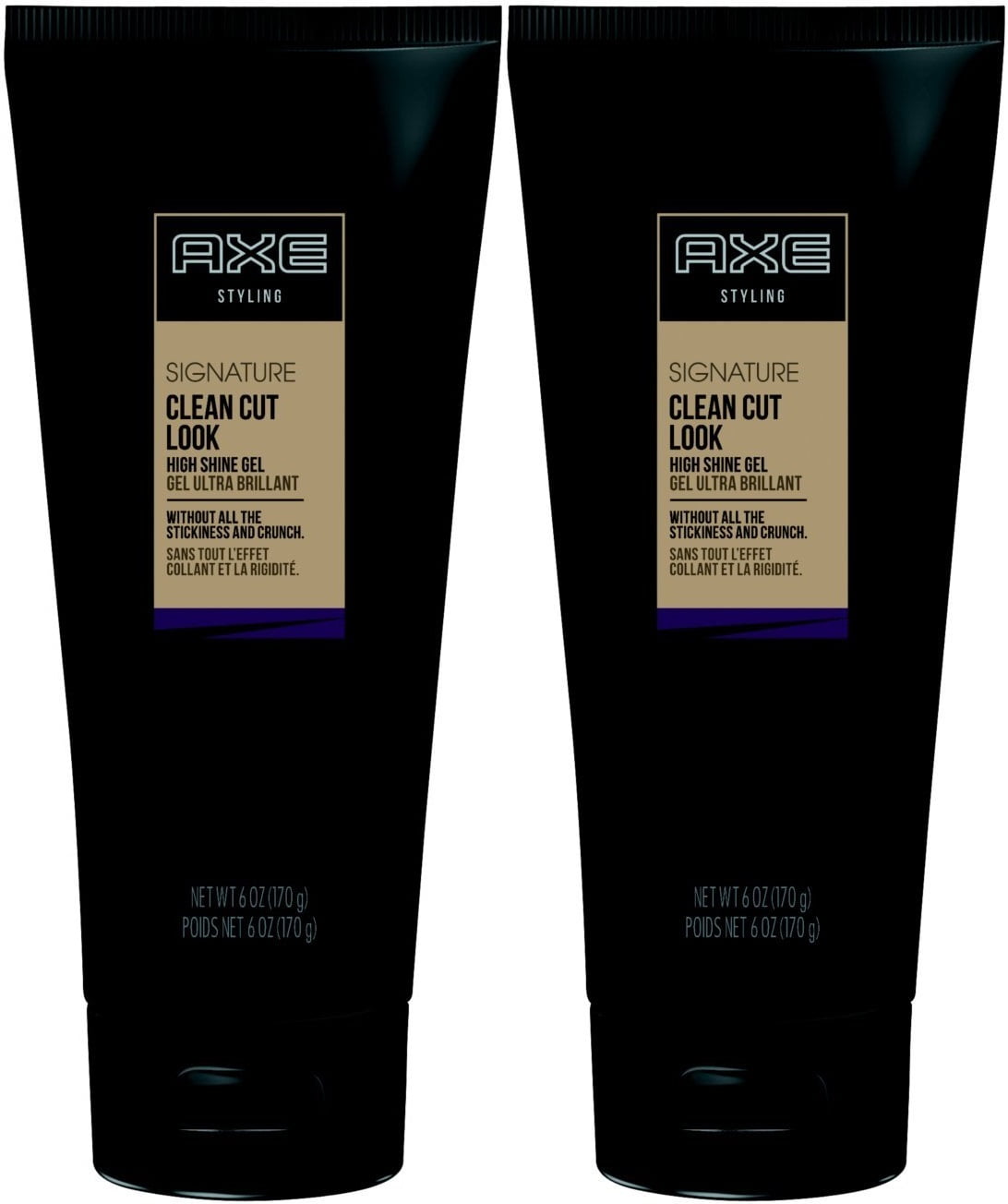 AXE Styling Signature Clean Cut Look, High Shine Gel, 6 Ounce (Pack of ...