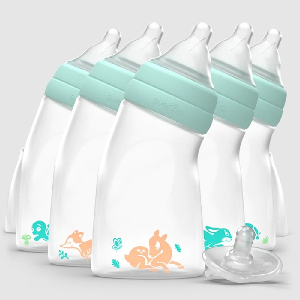 Evenflo Balance+ Angled Bottle 5oz 6pk with Pacifier - Walmart.com