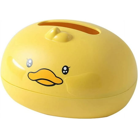 Zshan 1 piece(Yellow )Cute Little Yellow Duck Tissue Box, Cartoon ...