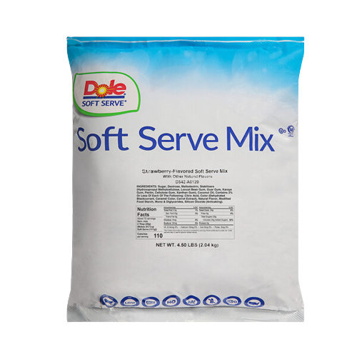 DOLE SOFT SERVE Strawberry Soft Serve Mix 4.5 lb/2.04 kgs - Walmart.ca
