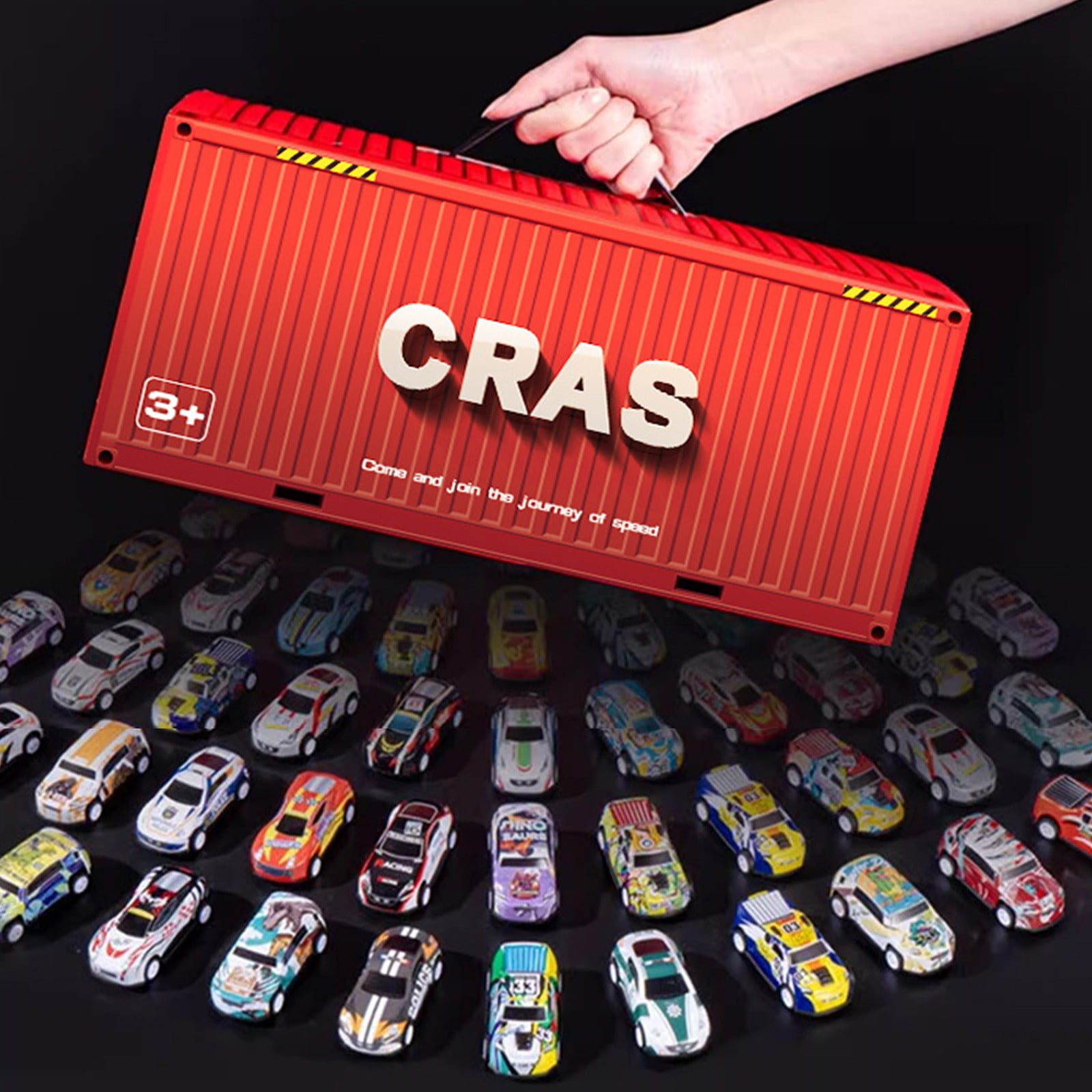 Click here for Rkstn Synthetic Resin Cart Sports Car Model Contai... prices