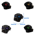 Black Dog Stone Sculpture Resin Dog Head Figurines Marble Look Resin ...