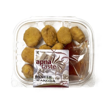 FRESH - Apna Taste Vegetarian Paneer Pakora (Pack Size of 4) | Walmart ...