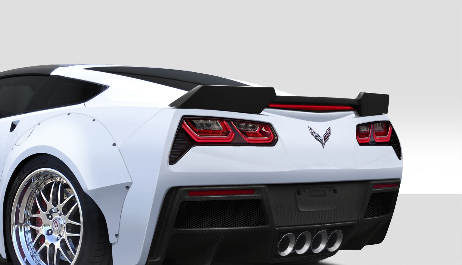 2014-2019 Chevrolet Corvette C7 Duraflex Gran Veloce Wing- 1 Piece ...