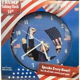 President Trump Talking Clock, Make America Great Again, 100% Made in ...
