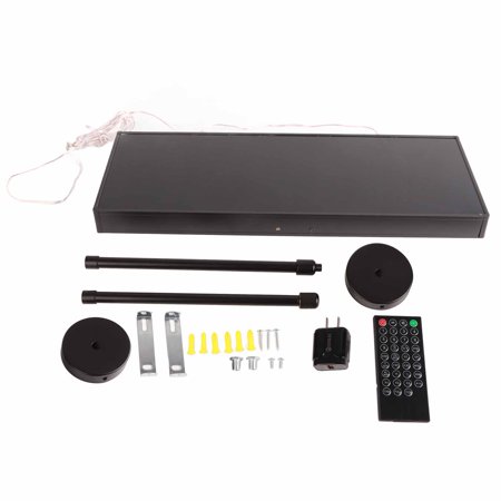 Digital Alarm Clock, Double Sided LED Clock Digital Temperature Display ...