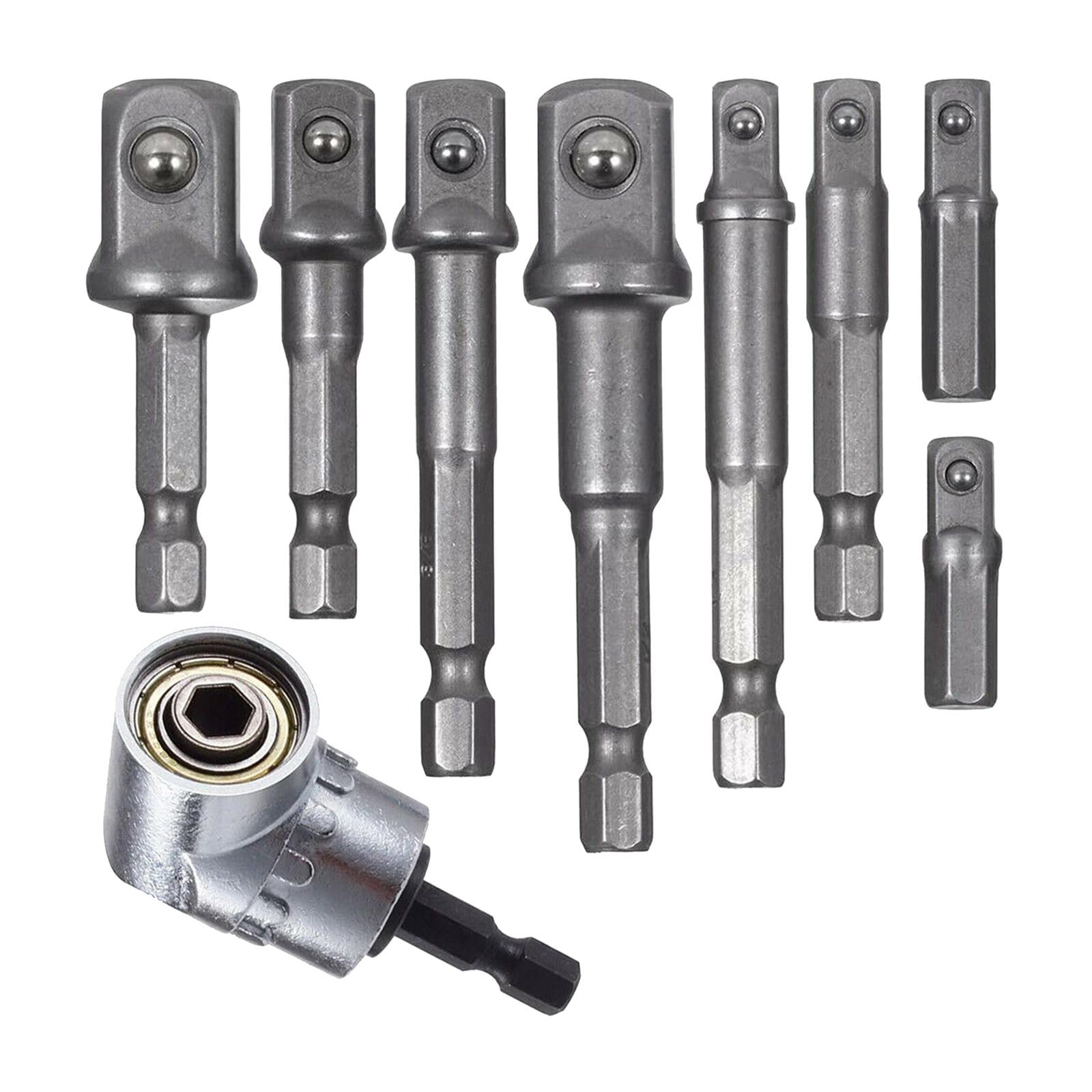 9Pcs Socket Adapter Impact Set, Driver Tools, 1/4" 3/8" 1/2", 105 ...