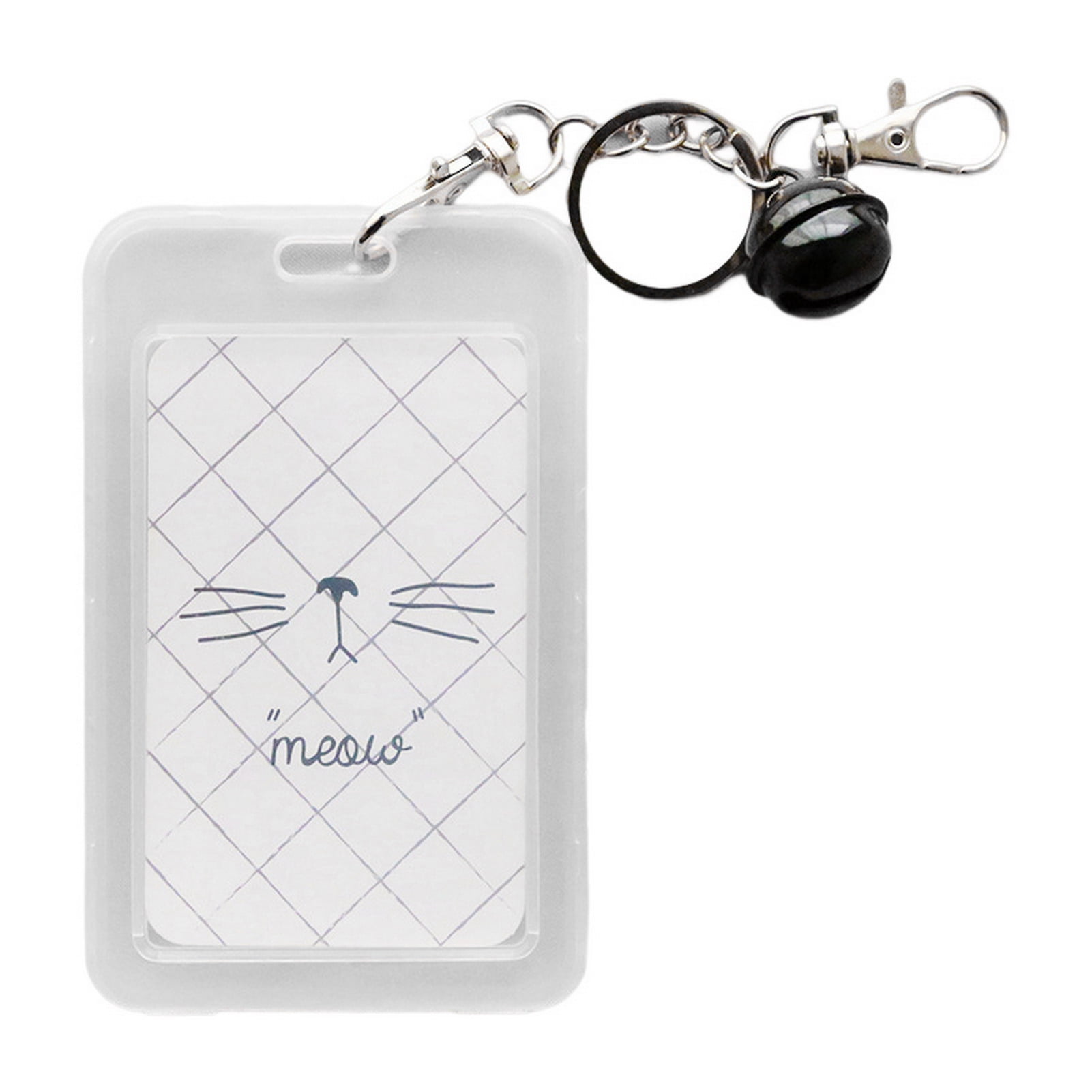 Mightlink Card Holder Casual Tiny Bell Anti-magnetic Transparent ...