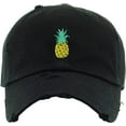 Pineapple Vintage Distressed Dad Hat Baseball Cap Polo Style ...