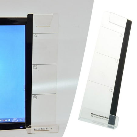 Transparent Computer Monitor Memo Board Computer Message Board Side ...