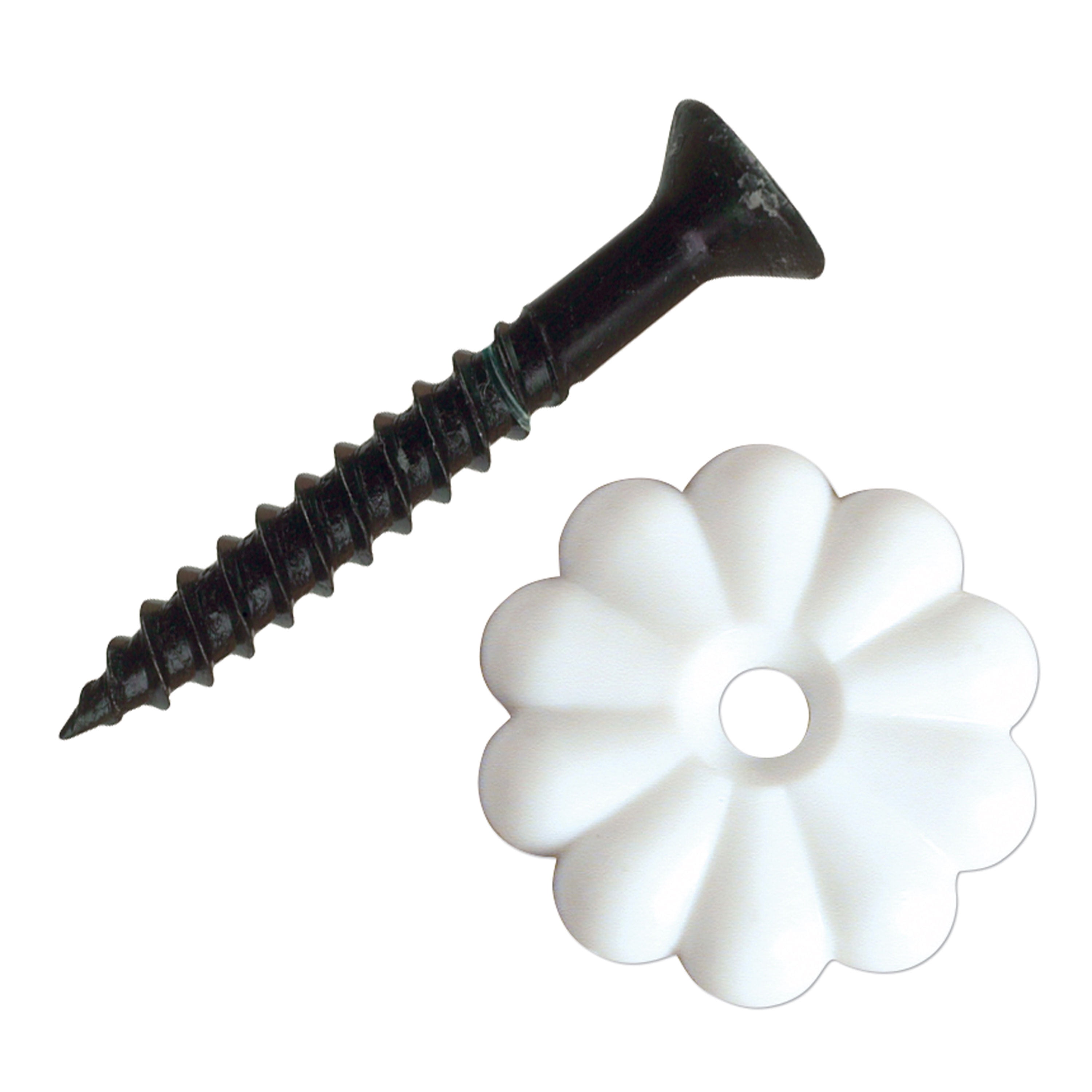 RV Designer H613 Rosette Washers - White, Pack of 14 - Walmart.com