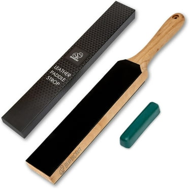 SHARPAL 205H Leather Strop Kit: Double-sided, Polishing Compound, Angle ...