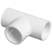 Schedule 40 PVC 2 Inch Tee - Walmart.com