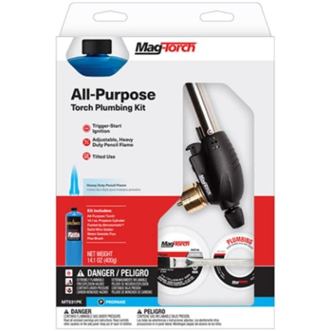 Magna MT531PK All Purpose Plumbers Torch Kit - Pack of 3 - Walmart.com
