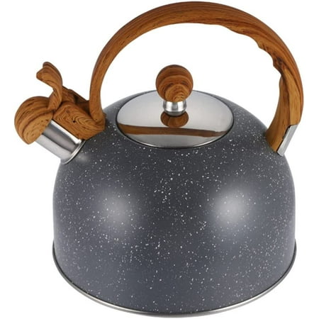 JOYWEI Whistling Kettle 2.5L Tea Kettle Stovetop Stainless Steel ...
