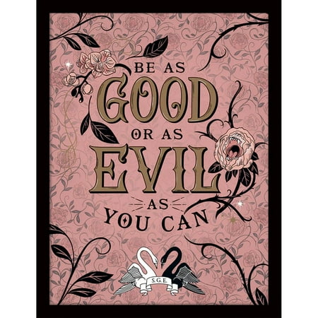 The School For Good And Evil Be Good Or Evil Framed Poster | Walmart Canada