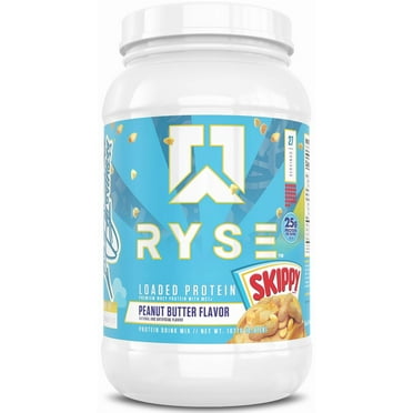 RYSE Loaded Protein Powder, 25g Whey Isolate and Concentrate, Prebiotic ...