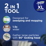 Swiffer Sweeper XL 2-in-1 Dry + Wet Floor Mopping and Sweeping Kit ...