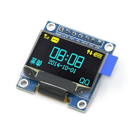 Redcolurful 0.96 Inch Iic Serial Oled Display Module For 128x64 I2c ...