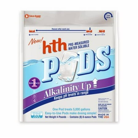Arch Chemical 246991 4 lbs HTH Pre-Measured Water Soluble Alkalinity Up ...