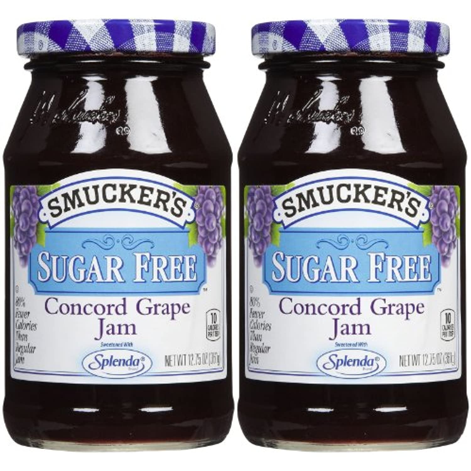 Smuckers Sugar-Free Concord Grape Jam 12.75 (Pack Of 2) - Walmart.com