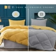 Multi Color 2-Tone Reversible Comforter Set - Walmart.com