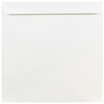 JAM Paper 11.5 x 11.5 Large Square Invitation Envelopes, White, Bulk ...