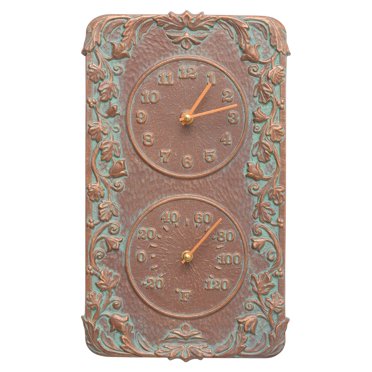 Alba - Horextra Large Outdoor Clock - Silver - Walmart.com