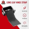 Dump Trailer Hinges Weld on Heavy Duty Greaseable Dump Trailer Door ...