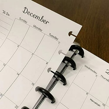 2023 Monthly Calendar Refills for 7 Disc Planners (Minimalist ...