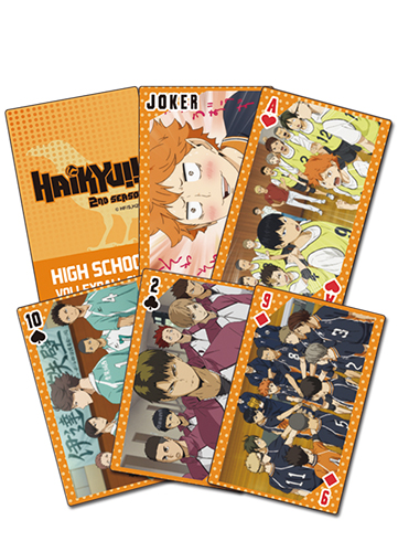Playing Cards - Haikyu!! S2 - Big Group New Licensed ge51687 - Walmart.com