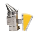 2X Stainless Steel Bee House Smoker Hive Equipment Beekeeper Tools and ...