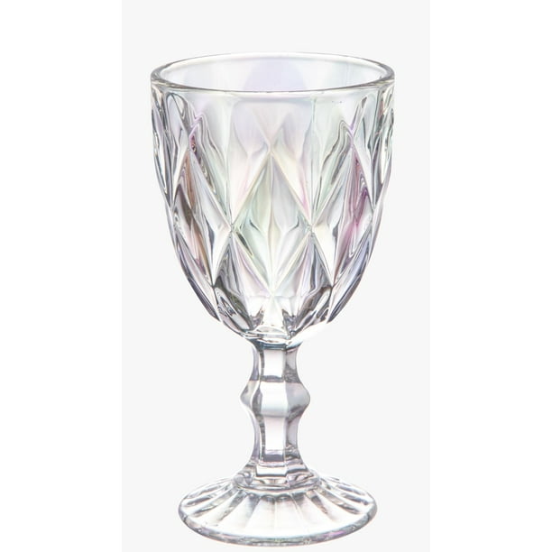 Juego de 6 Copas Vintage VITTORI de Cristal Labrado Color Tornasol para ... Juego de 6 Copas Vintage VITTORI de Cristal Labrado Color Tornasol para ...