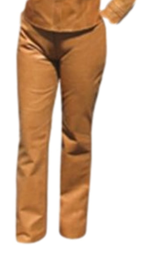 Scully Western Pants Womens Straight Fitted Leather Zip Pants L39 ...