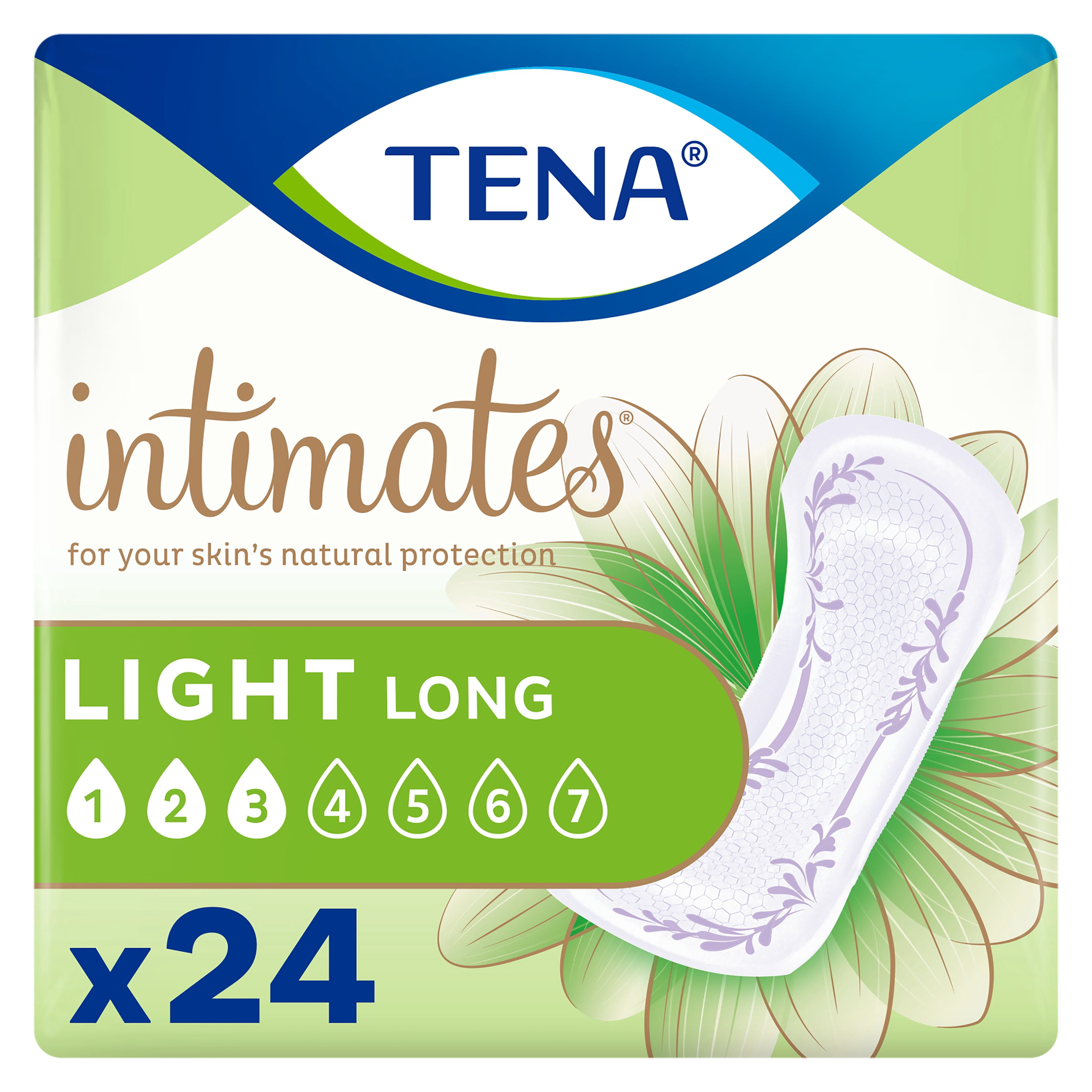 Tena Intimates Ultra Thin Light Pads, Long, 24 ct - Walmart.com