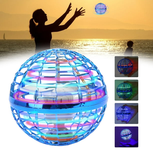 Flying Orb Ball Toys, 360Rotating Soaring Hover Orb Boomerang , LED ...