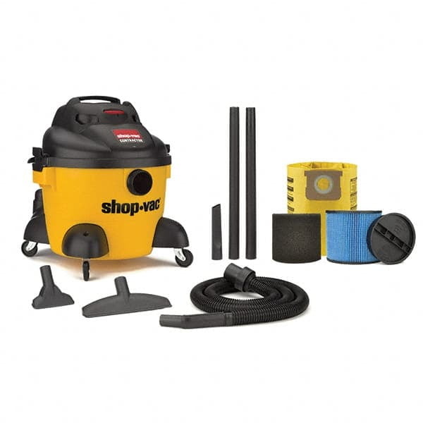 Shop-Vac 9653610 (6 Gal, 3.0 Peak HP) Contractor Wet/Dry Vac with ...