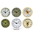 Classic Clock Craft Insert Clocks Movement Quartz Diameter 70mm Number ...