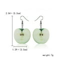 COMPUKAS 1Pair Fruit Shaped Earrings Creative Ear Jewelry Multicolor ...