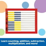 Learning Resources, LRNLER4335, 2-Color Desktop Abacus, 1 Each ...