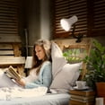 Xtricity Clip on Desk Lamp with 6W A19 LED Bulb Included, 120 Volt, 10. ...
