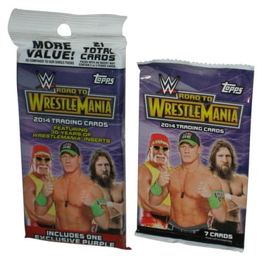 2021 Topps WWE Superstars Cards - Orange Multi-Pack A (25 Cards + 1 ...