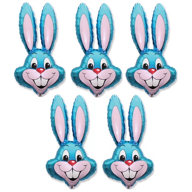 Bunny Balloons in Bunny Party Supplies - Walmart.com