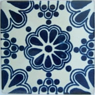 Martel Mexican Tile Set Backsplash Mural - Walmart.com