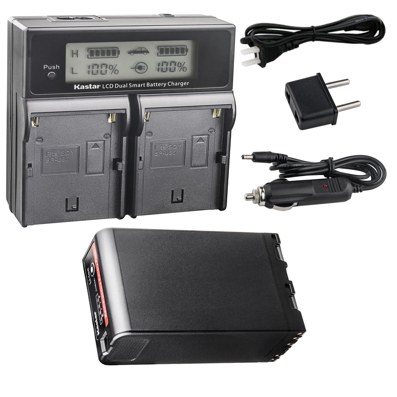 Kastar 1 Pack Bp U90 Battery And Ch04 Dual Fast Charger Compatible With