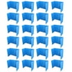 Blue Premium Corrugated Plastic Study Carrels - Pack Of 24 - Walmart.com