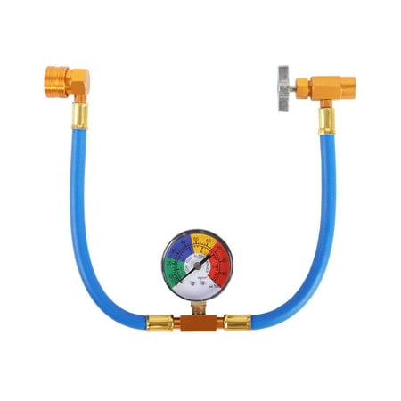 AC Charge Hose with Gauge, Car R134A Refrigerant Charge Kit, Car Air ...