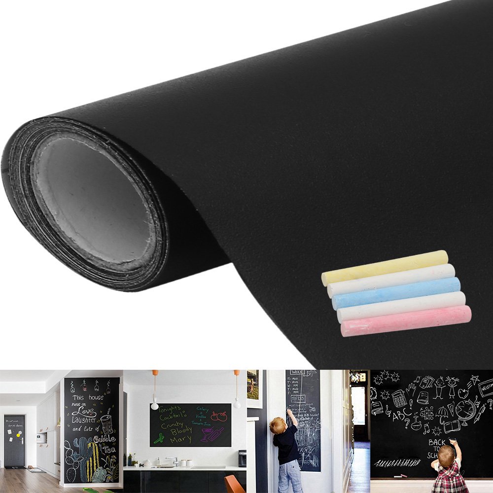 Click here for Ousitaid Chalkboard Wall Sticker Decal Roll 60x200... prices